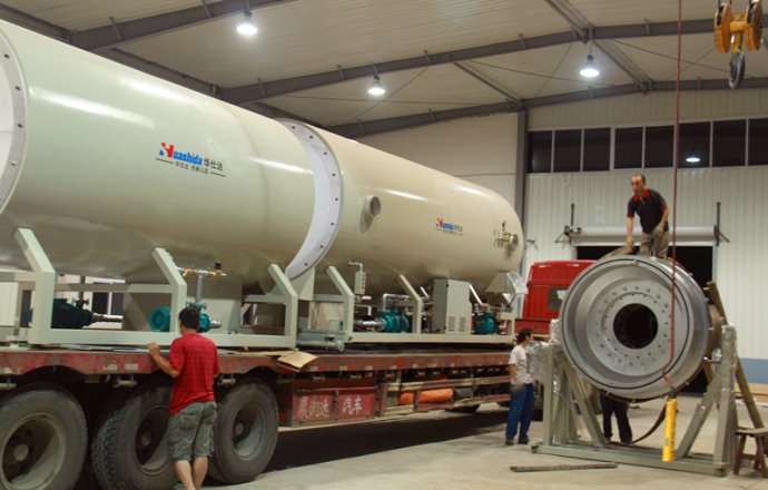 HDPE Jacket Extrusion Line for PU Foaming Pre-insulated Pipe