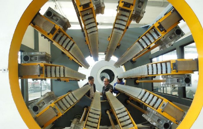 HDPE Jacket Extrusion Line for PU Foaming Pre-insulated Pipe